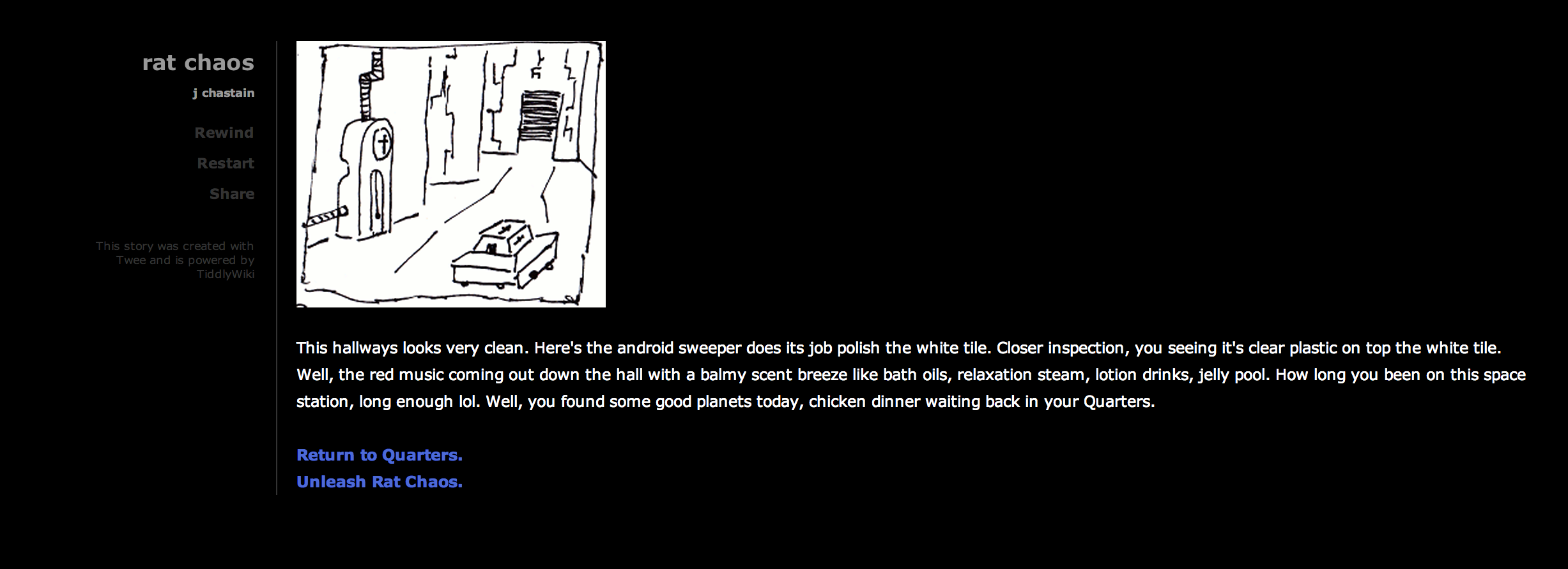 Rat Chaos (j chastain) – Emily Short's Interactive Storytelling