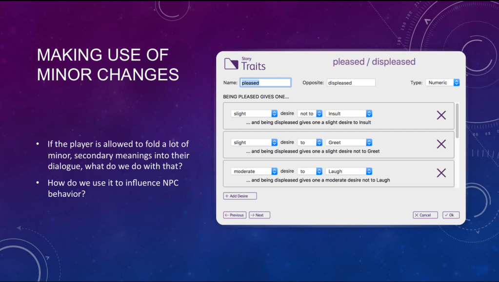 Conversation as Gameplay (Talk) – Emily Short's Interactive Storytelling