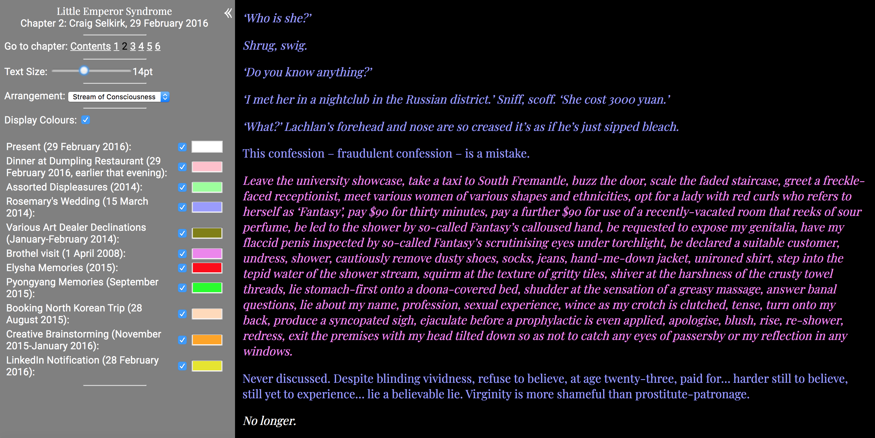 Little Emperor Syndrome (David Thomas Henry Wright) – Emily Short's ...